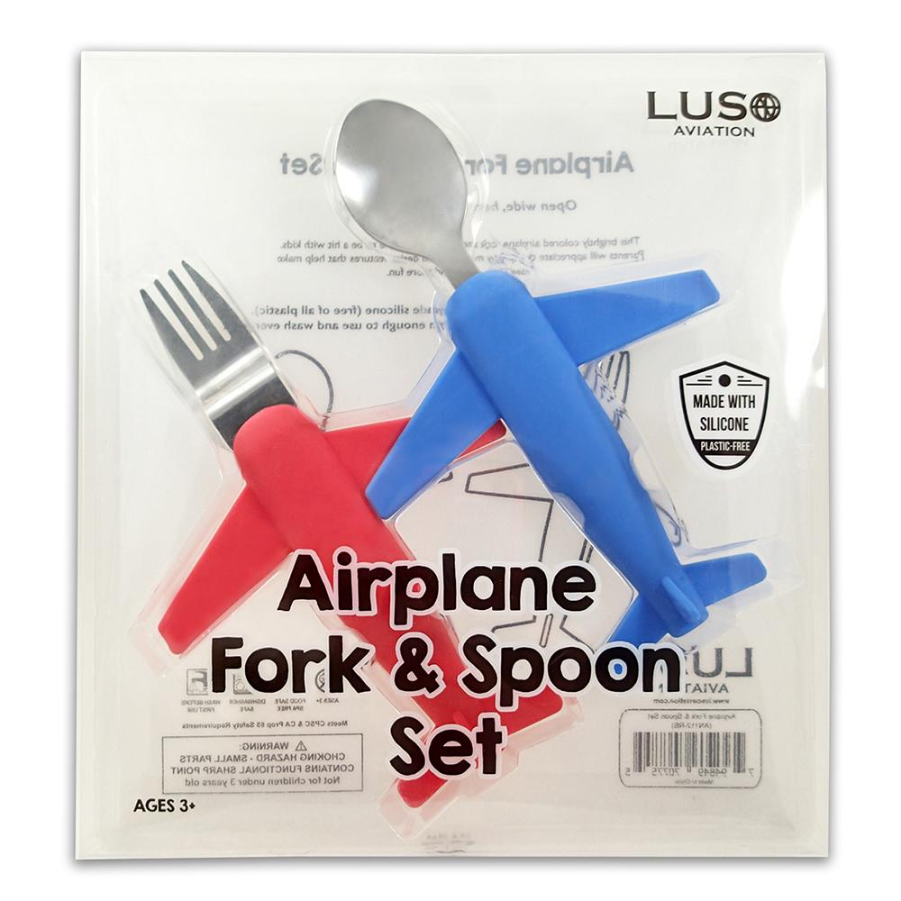 Airplane Fork & Spoon Set – Aviator Zone Pilot Shop